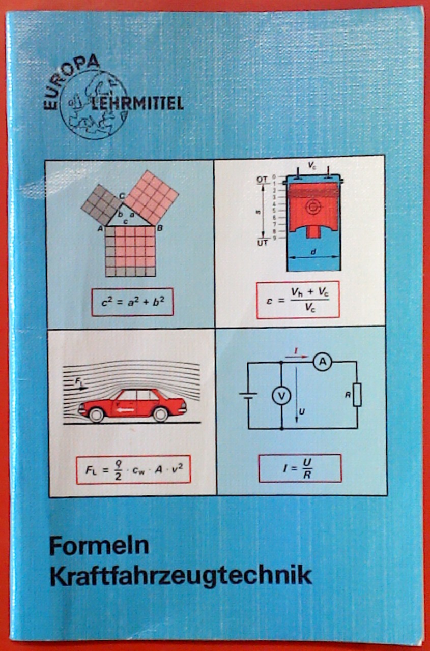 formeln kraftfahrzeugtechnik - ZVAB