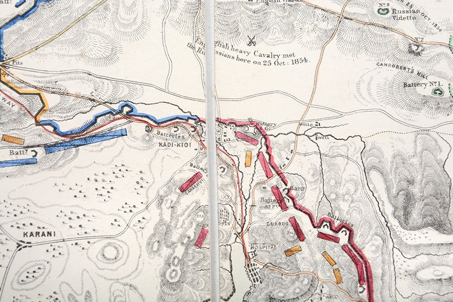 Seat of War in the Krimea. von CRIMEAN WAR. | Peter Harrington. ABA/ ILAB.