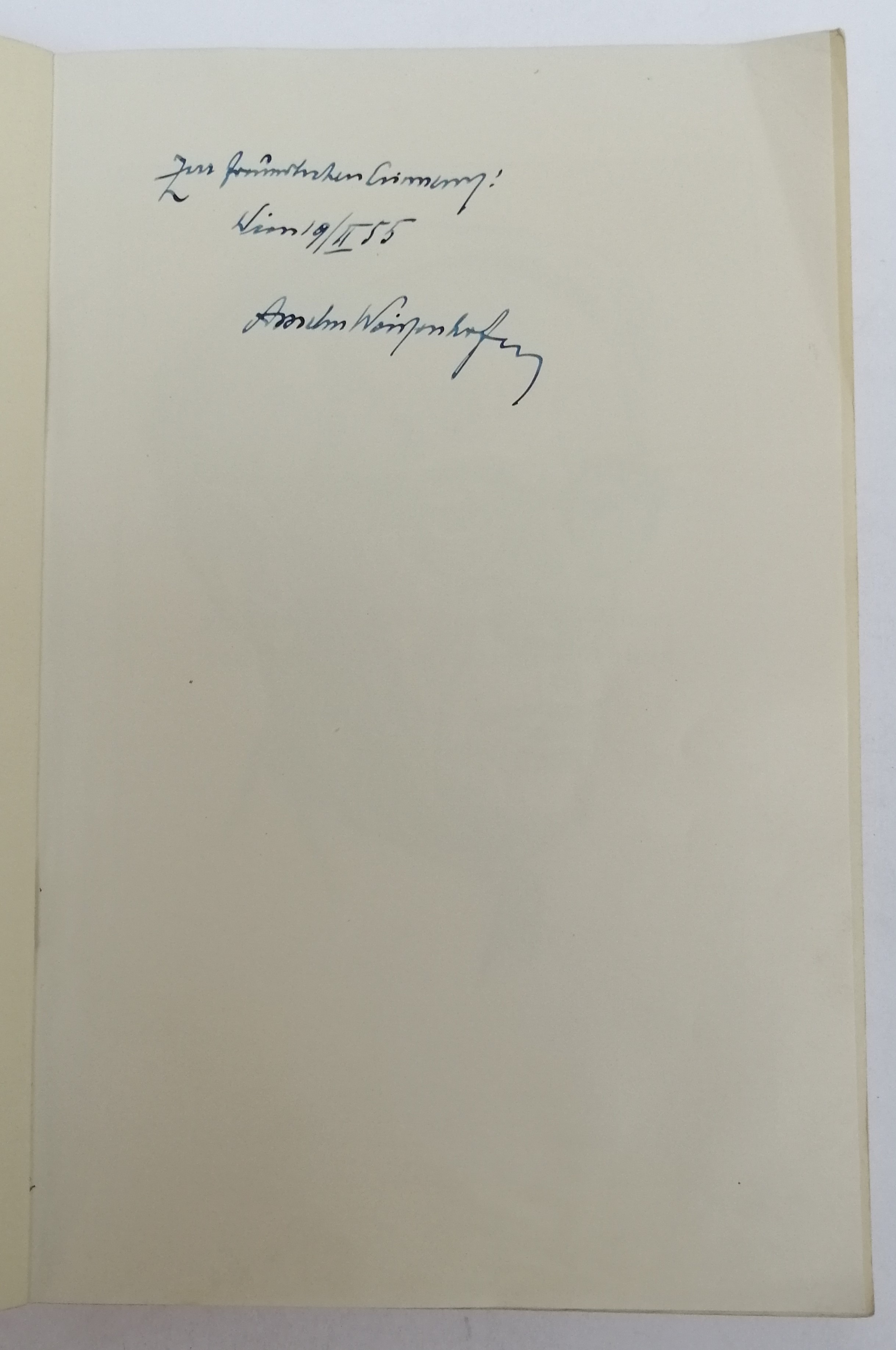 Festschrift Prof. Dr. J. Anselm Weißenhofer zu seinem 70. Geburtstage ...