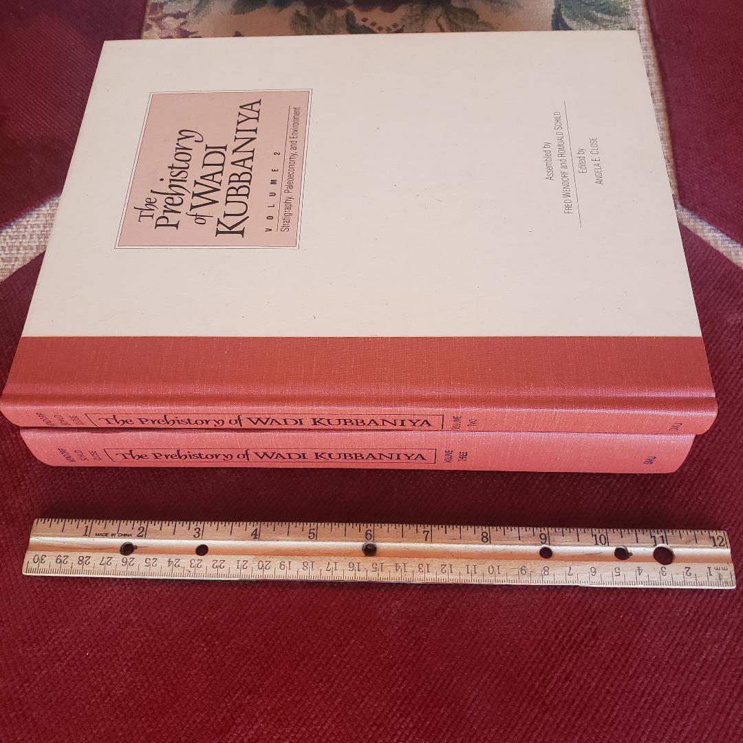 THE PREHISTORY OF WADI KUBBANIYA. VOLUMES 2 & 3. Assembled By Fred ...