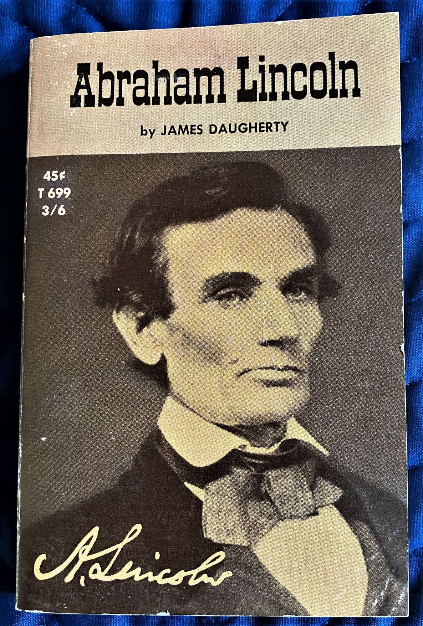Abraham Lincoln by James Daugherty: (1966) | My Book Heaven