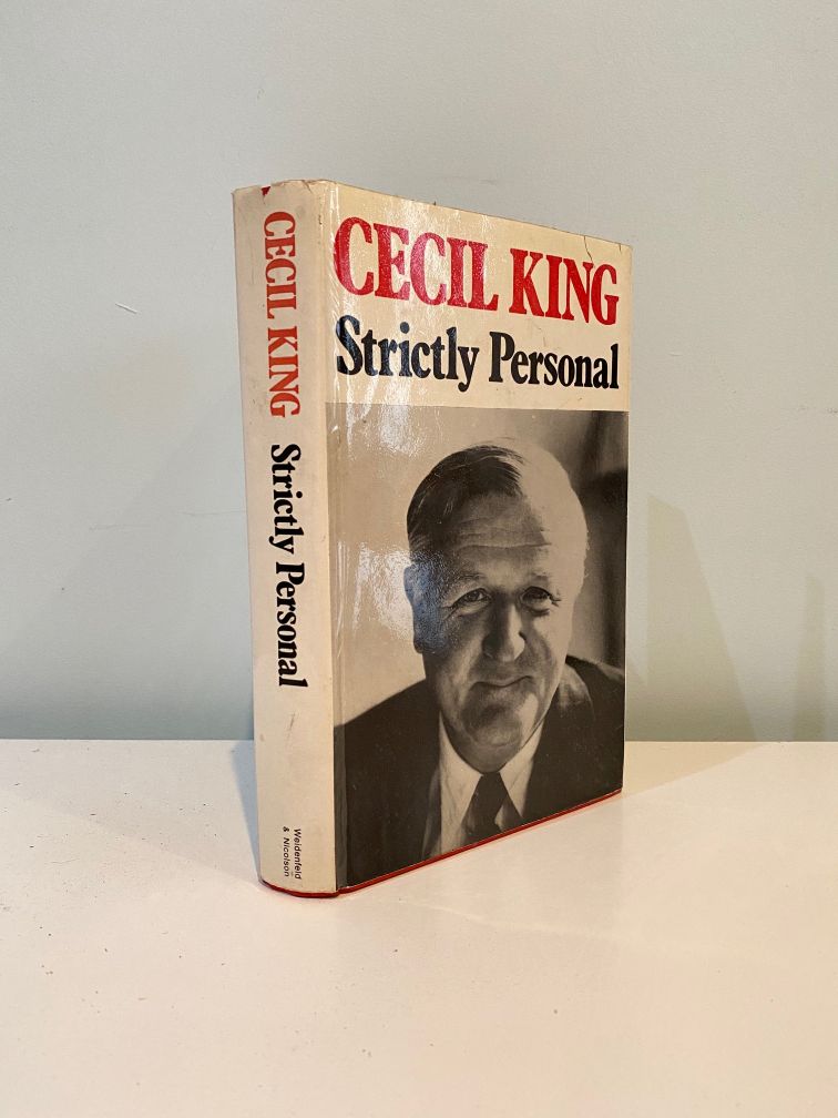 Strictly Personal by KING, Cecil: Hardback (1969) | Roy Turner Books