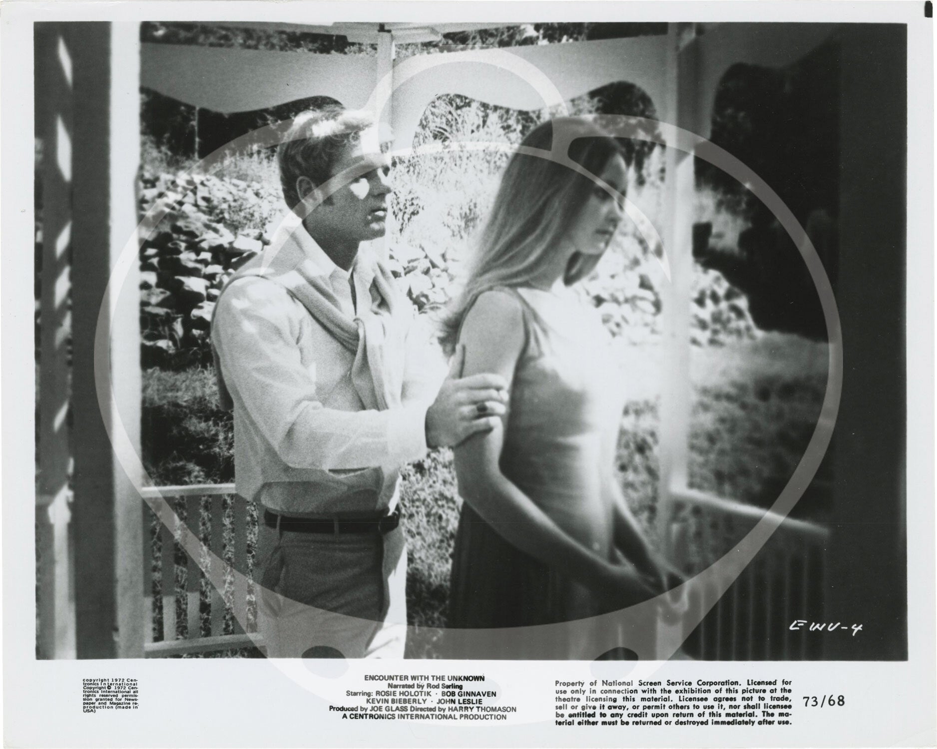 Encounter with the Unknown (Eight original photographs from the 1972 ...