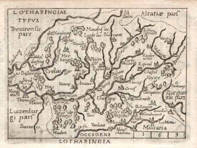 karte von lothringen - ZVAB