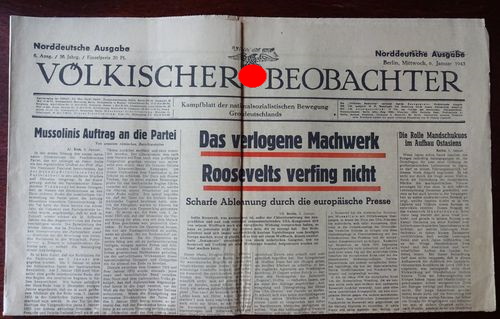 völkischer beobachter jahrgang - ZVAB