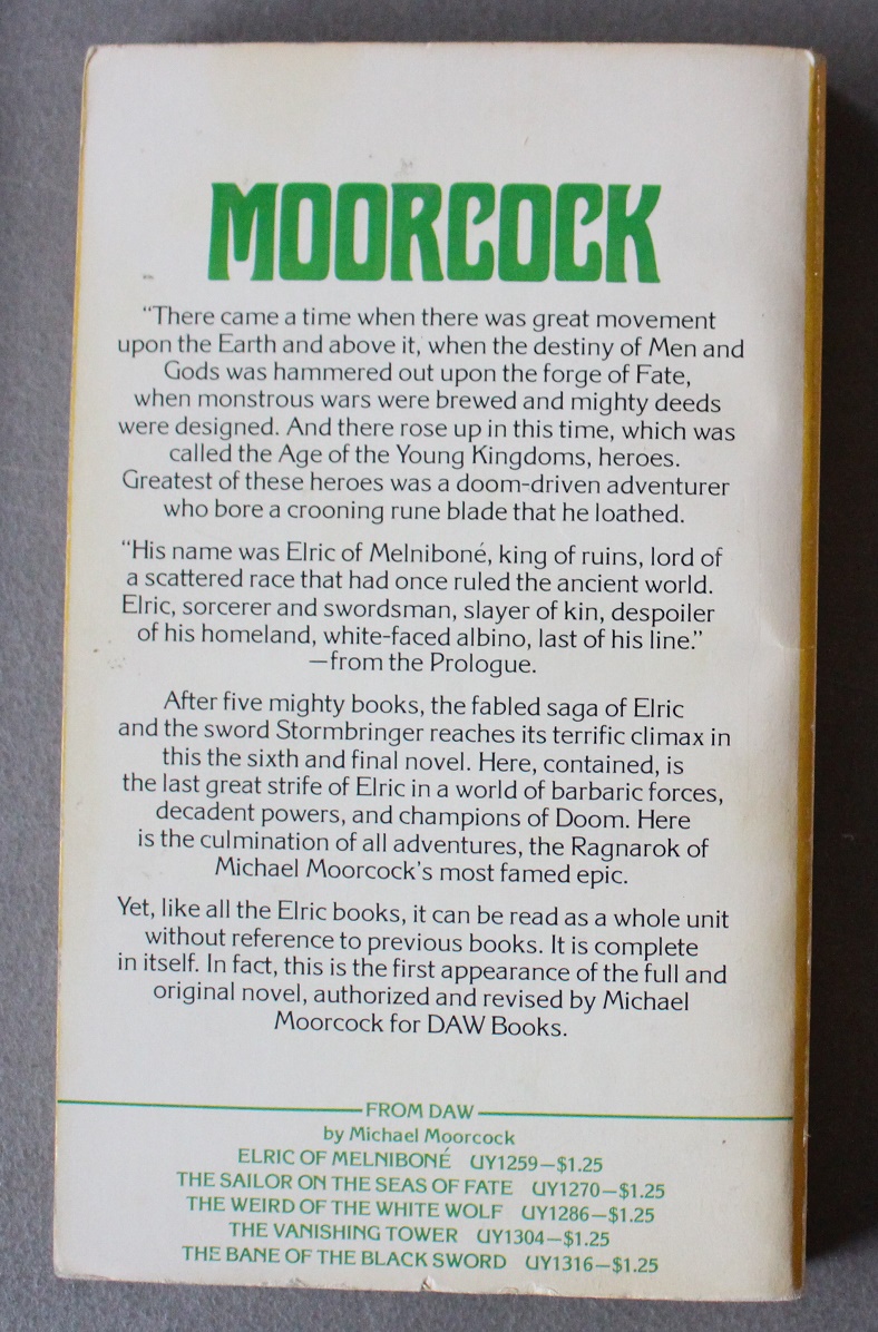 STORMBRINGER ( (Elric Saga, Bk. Six) DAW # 264 ) by MOORCOCK, Michael ...