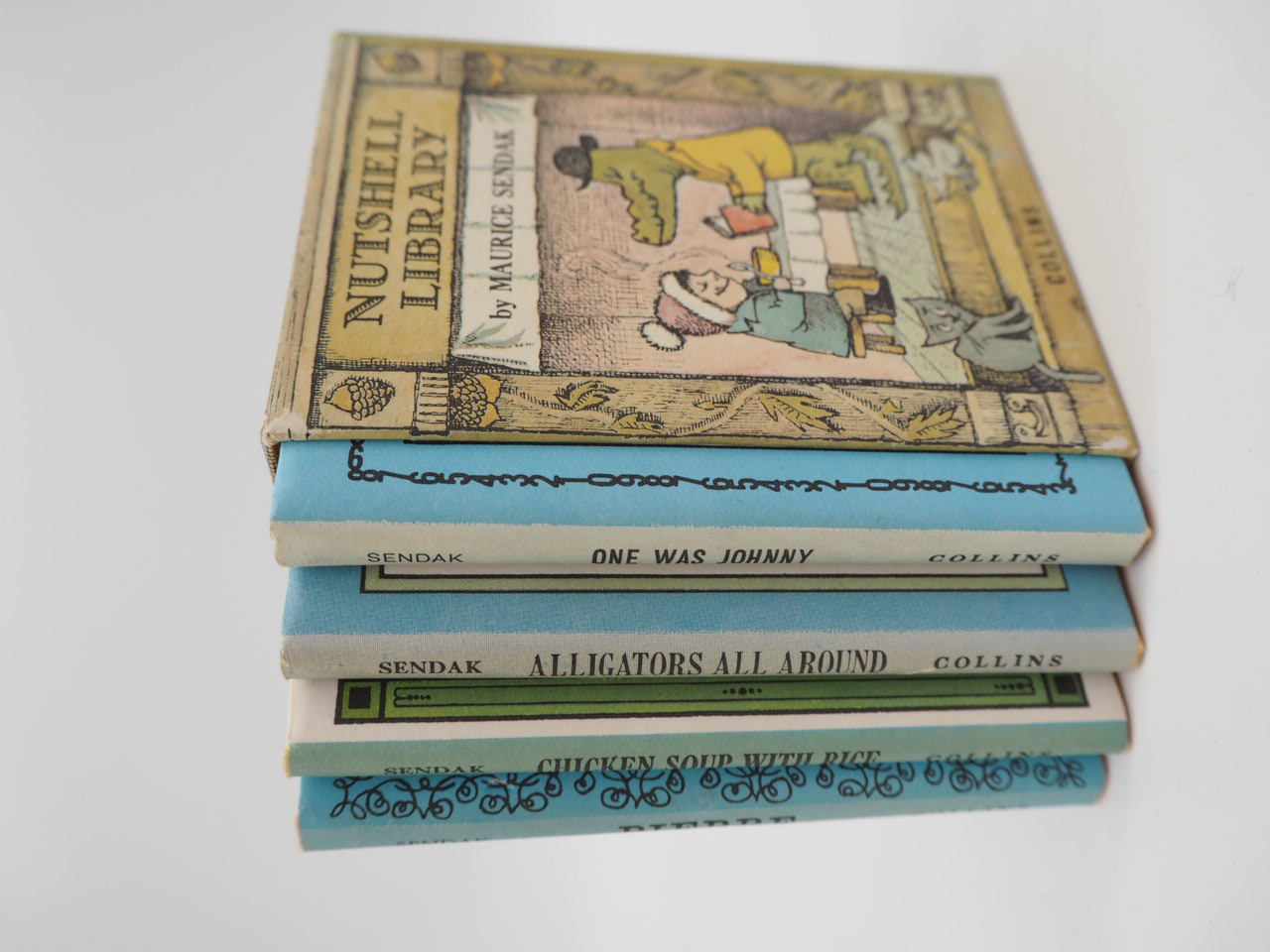 Nutshell Library. 4 volumes: Alligators All Around; One was Johnny ...