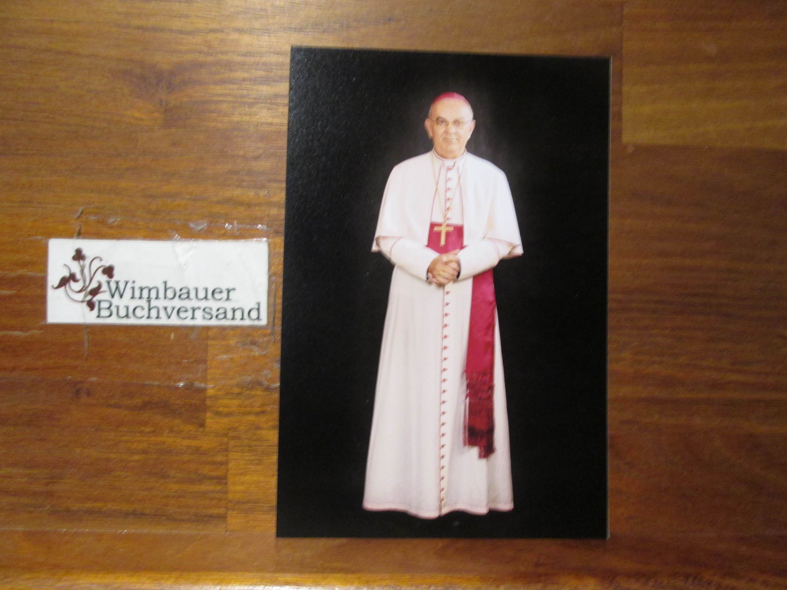 Original Autogramm Camillo Ballin (1944-2020) Bishop Bischof Arabien ...