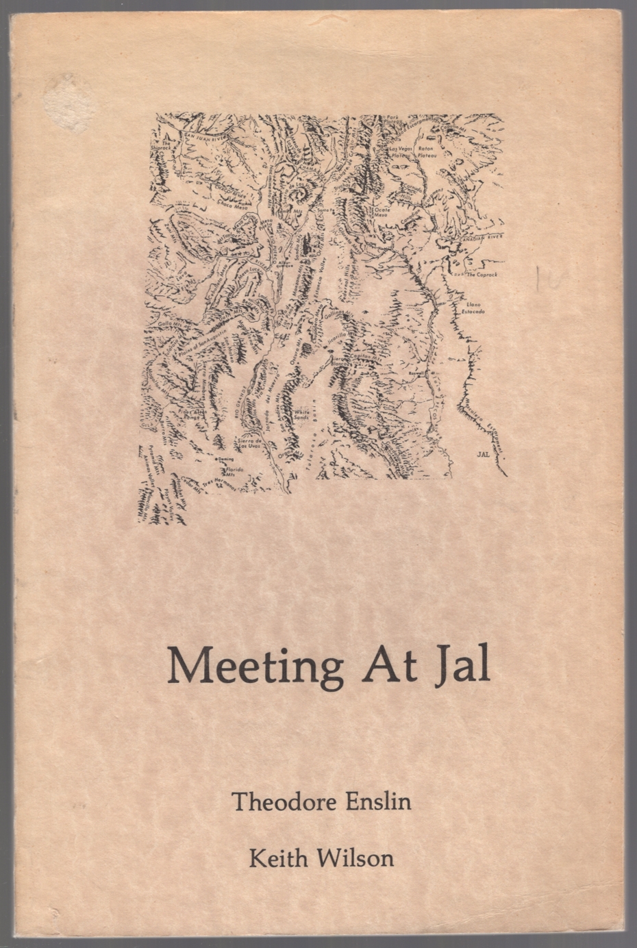 Meeting at Jal by ENSLIN, Theodore and Keith Wilson: Near Fine ...