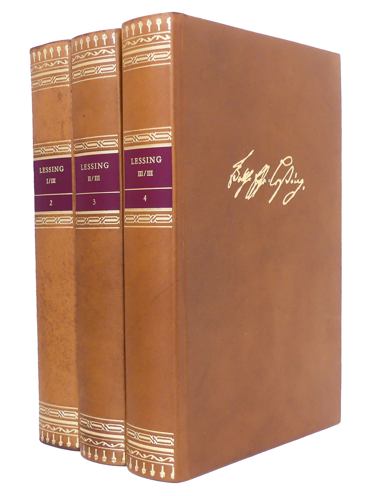 Gotthold Ephraim Lessing - Werke in drei Bänden : Herausgegeben von ...