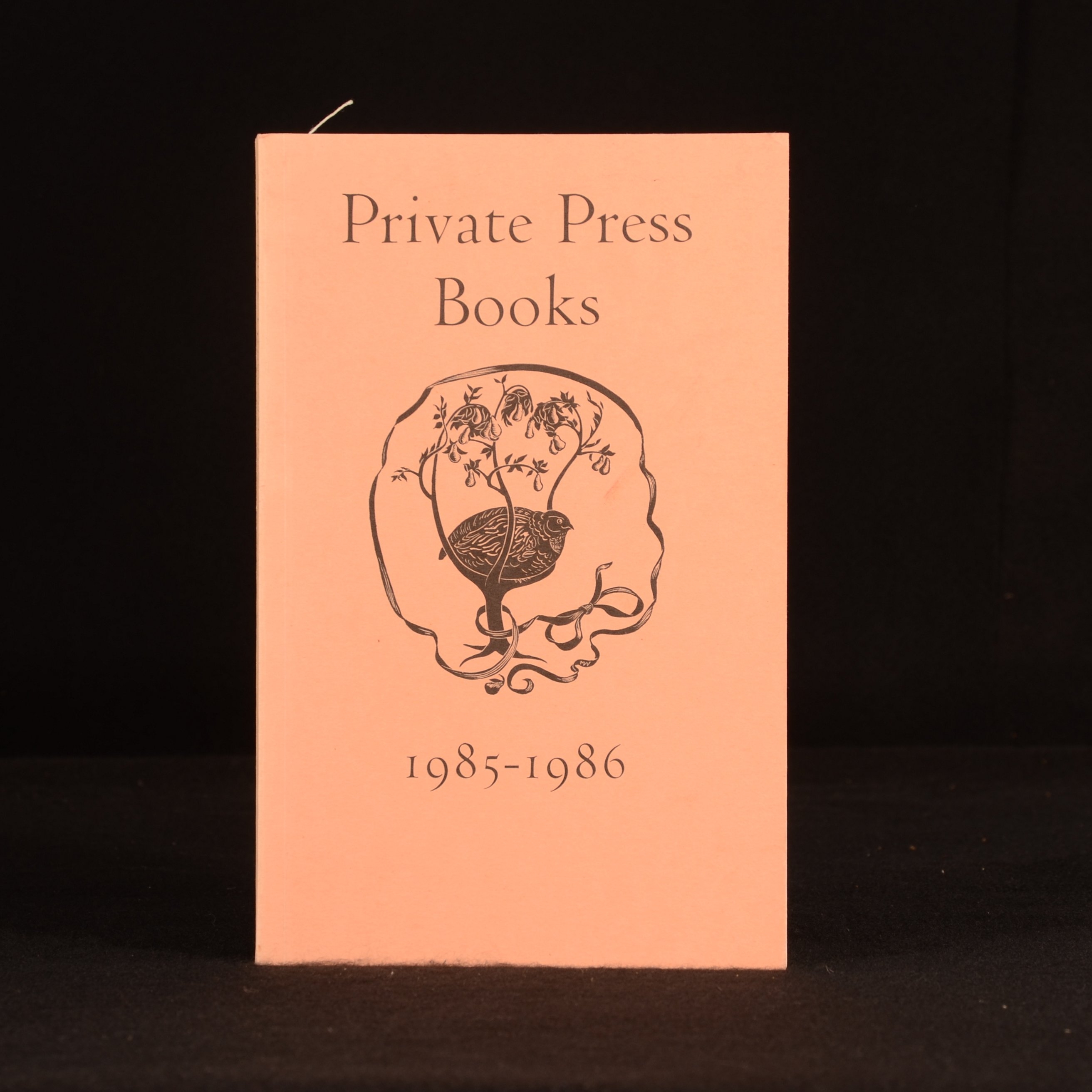 Private Press Books 1985-1986 by Hoy, Chennells, Kerrigan, Swanick ...