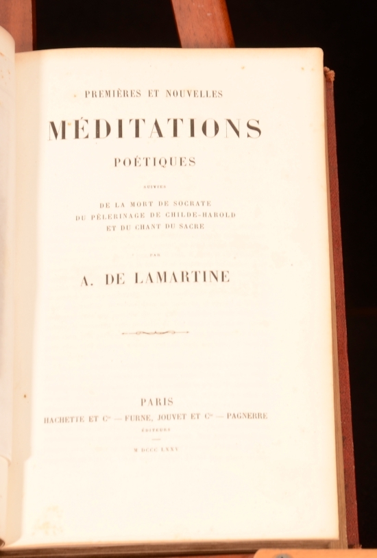 Premieres et Nouvelles Meditations Poetiques by Alphonse de Lamartine ... Premieres et Nouvelles Meditations Poetiques by Alphonse de Lamartine ...