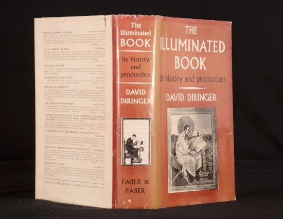 The Illuminated Book Its History and Production by David Diringer: Very ...