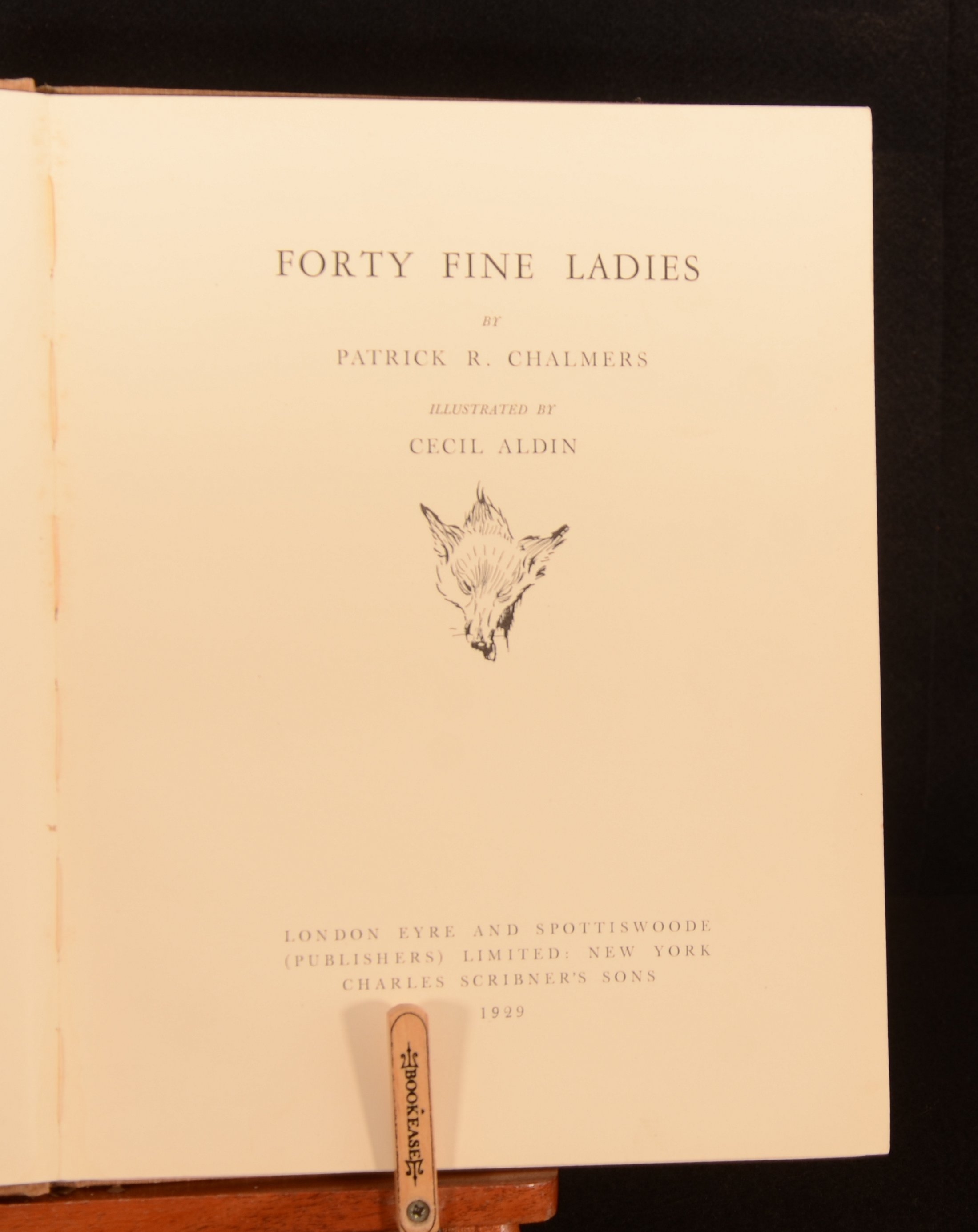 Forty Nine Ladies by Patrick R. Chalmers: Very Good Cloth (1929) First ...