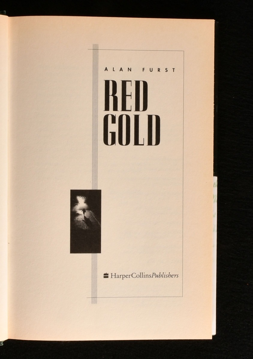 The World at Night Red Gold by Alan Furst: Fine Cloth (1997) First ...