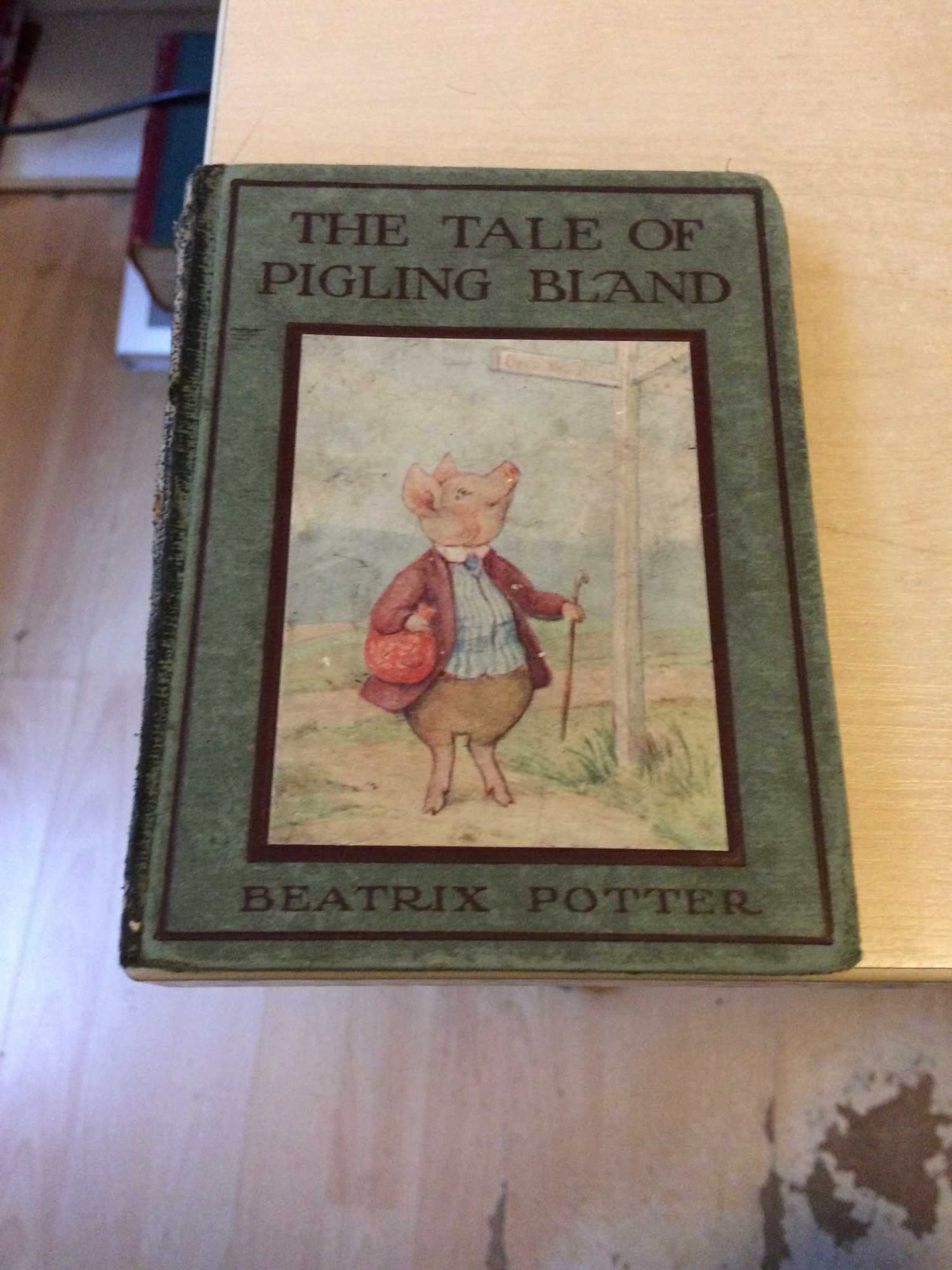 The Tale of Pigling Bland by Potter, Beatrix: Fair Hardcover (1913 ...
