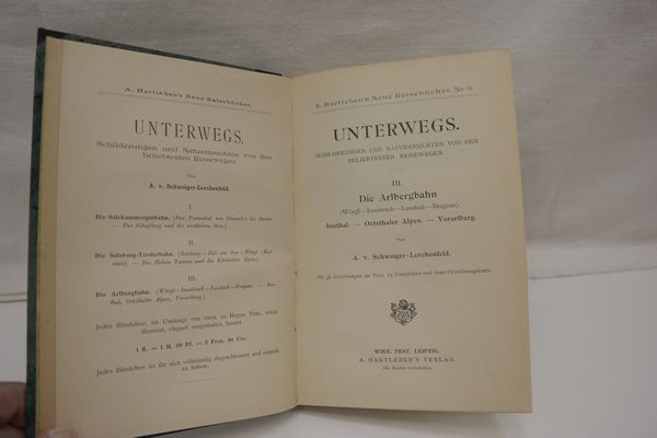 Die Arlbergbahn (Wörgl, Innsbruck, Landeck, Bregenz). Innthal ...