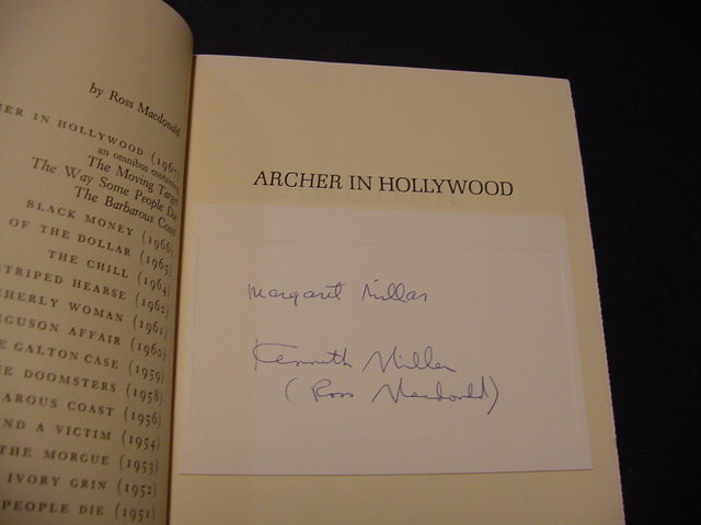 Archer in Hollywood by MacDonald, Ross (Kenneth Millar): Very Good Hard ...