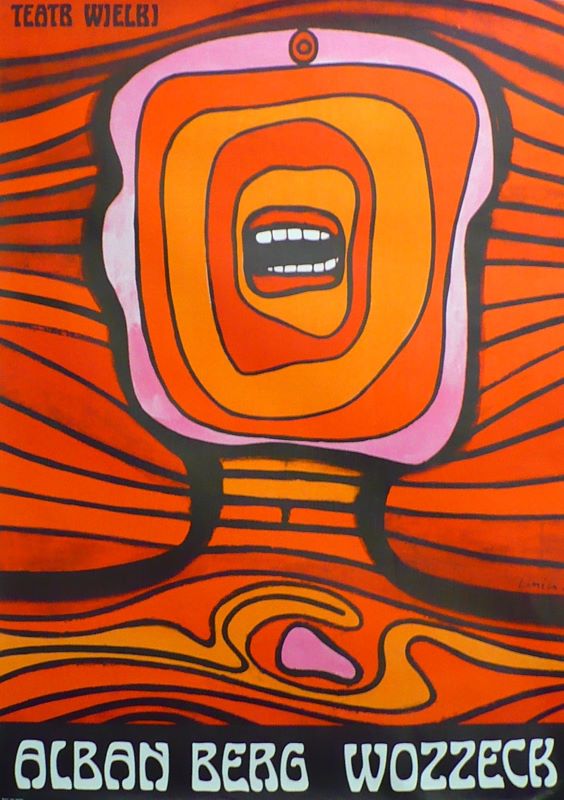 WOZZECK. by [Affiche/Théâtre] LENICA (Jan).: Art / Print / Poster ...