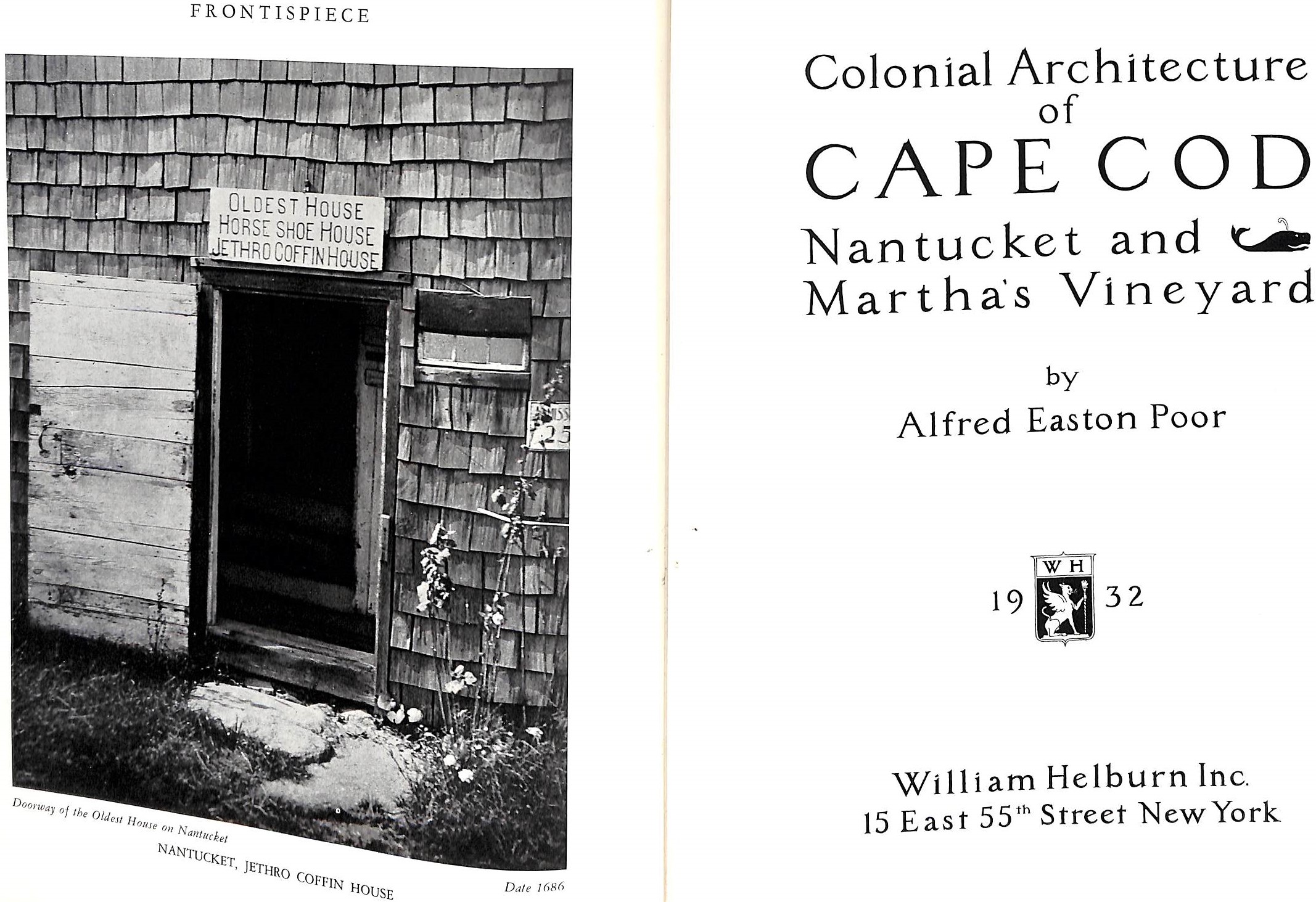 Colonial Architecture Of Cape Cod, Nantucket And Martha's Vineyard by ...