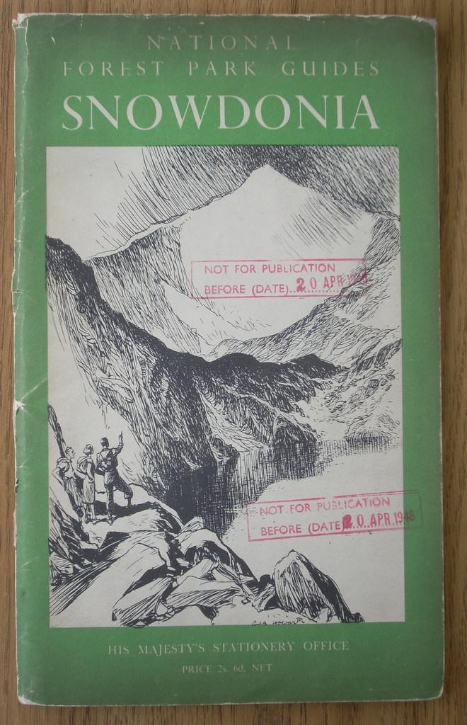 National Forest Park Guides: Snowdonia [Review Copy] by H M Forestry ...