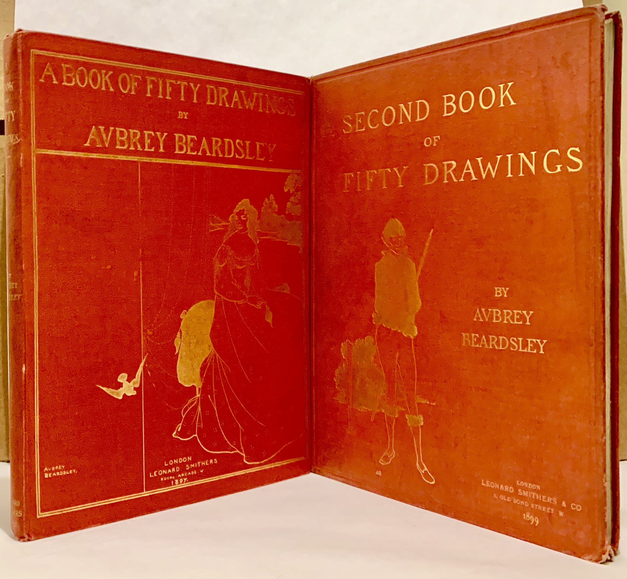 A Book Of Fifty Drawings [and] A Second Book Of Fifty Drawings; With an ...