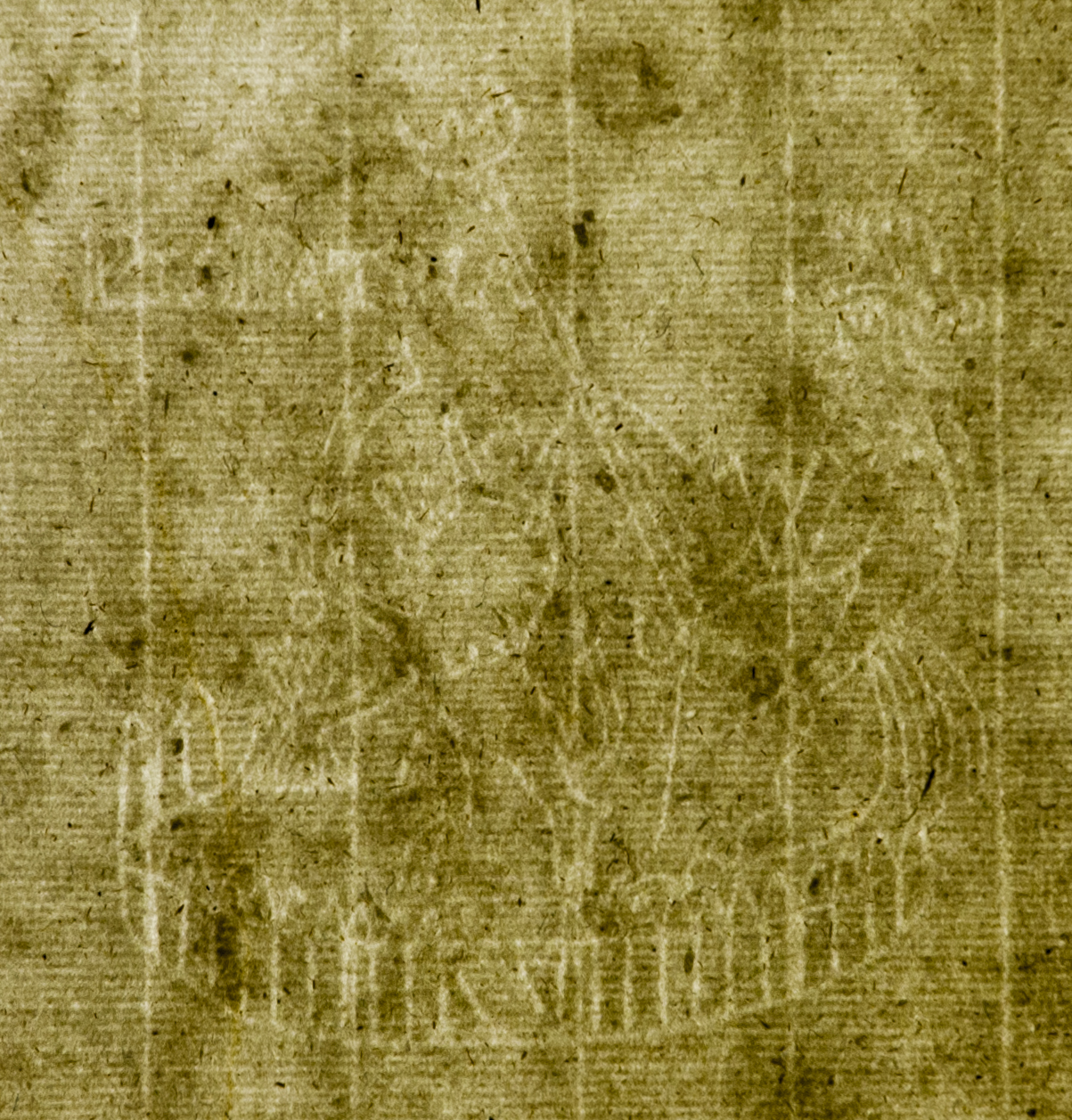 Set of 25 identical blank sheets of laid paper with watermark Garden of ...