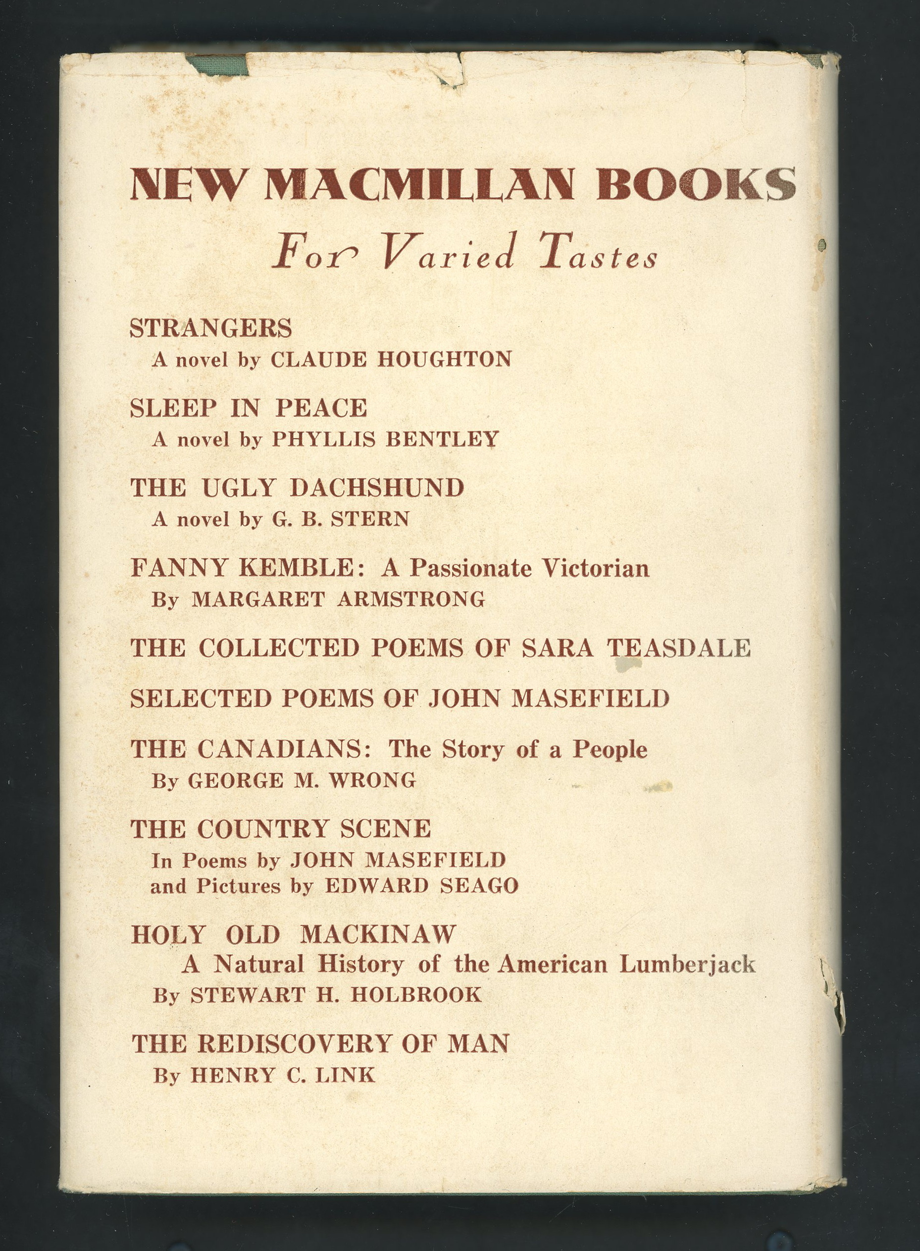 A Book of Birds by Priestley, Mary: Near Fine Hardcover (1938) 1st ...