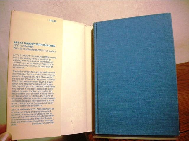Art as Therapy with Children by Kramer, Edith: Very Good Hardcover ...
