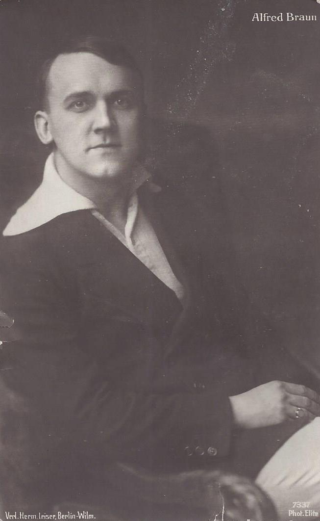 alfred braun - ZVAB