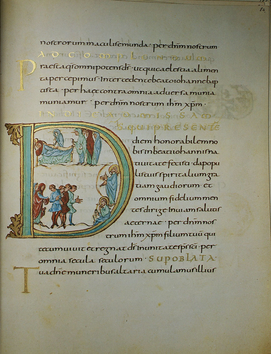 DROGO SAKRAMENTAR - DROGO SACRAMENTARY. Ms. lat. 9428; Bibliothèque ...