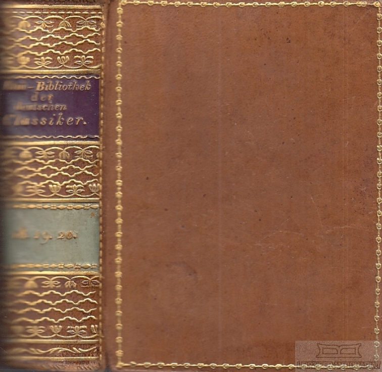 Etui-Bibliothek der Deutschen Classiker No XVIII / XIX / XX / 18 / 19 ...