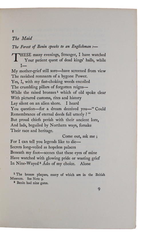 The curse of obo: A Tragedy of Benin by WYNDHAM, John: (1926) First ...