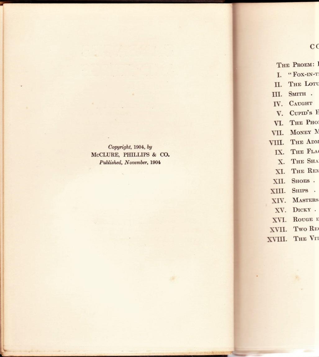 Cabbages and Kings by O. Henry, (William Sydney Porter): Very Good ...