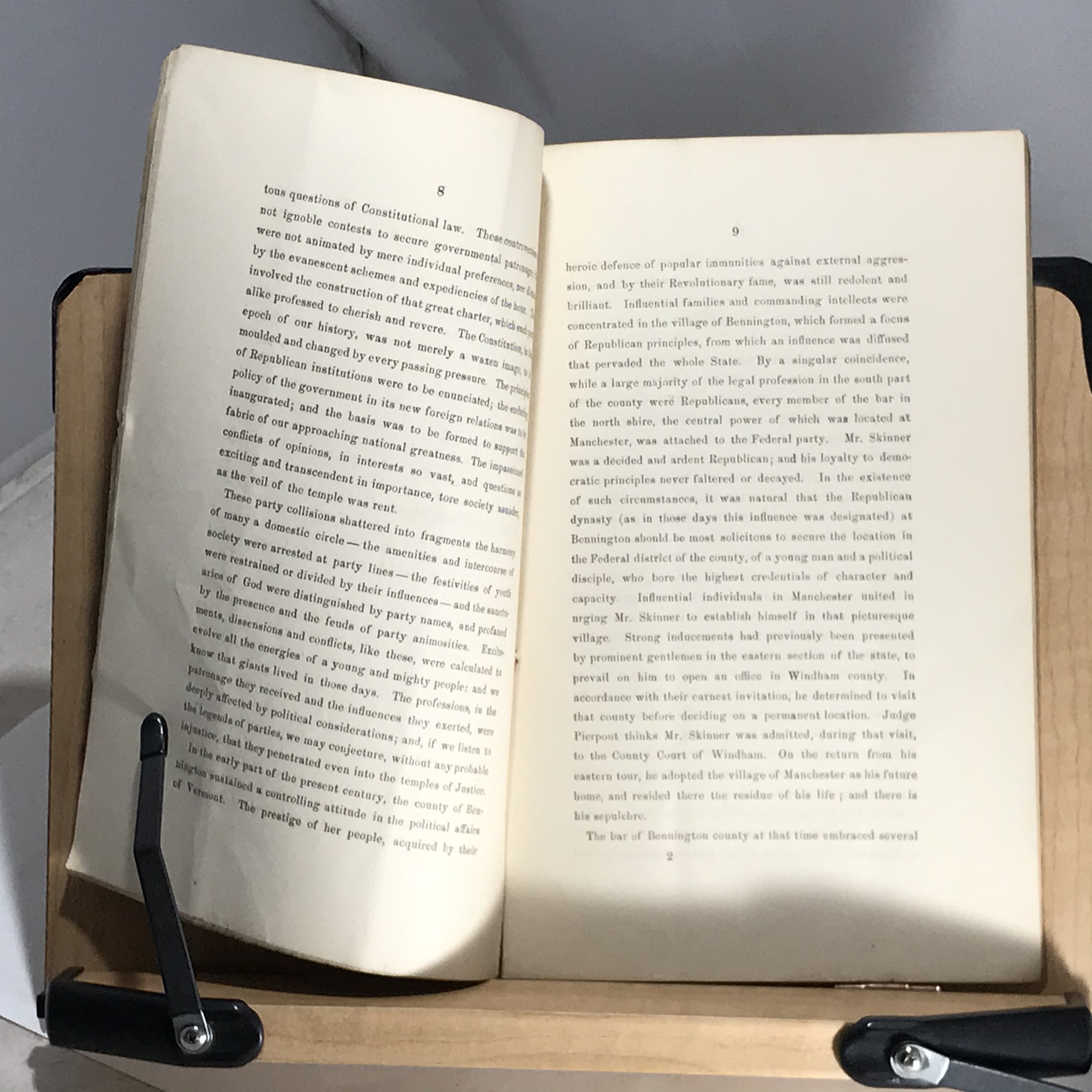 The Life and Character of the Hon. Richard Skinner; Discourse Read ...