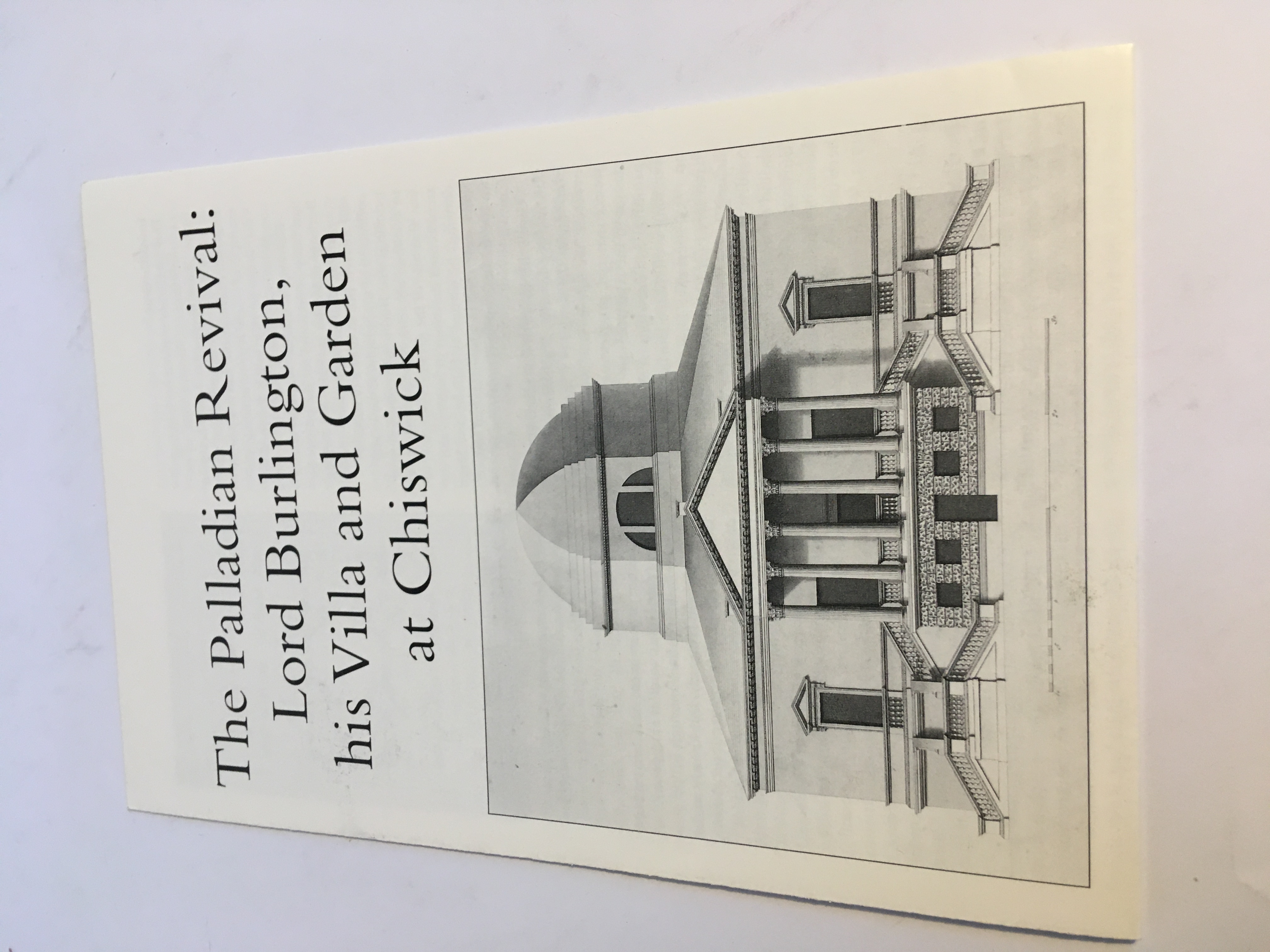 The Palladian Revival - Lord Burlington, His Villa and Garden at ...