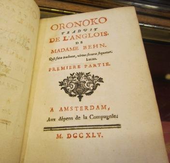 Oronoko. Traduit de l'anglois. Quo fata trahunt, virtus secura ...