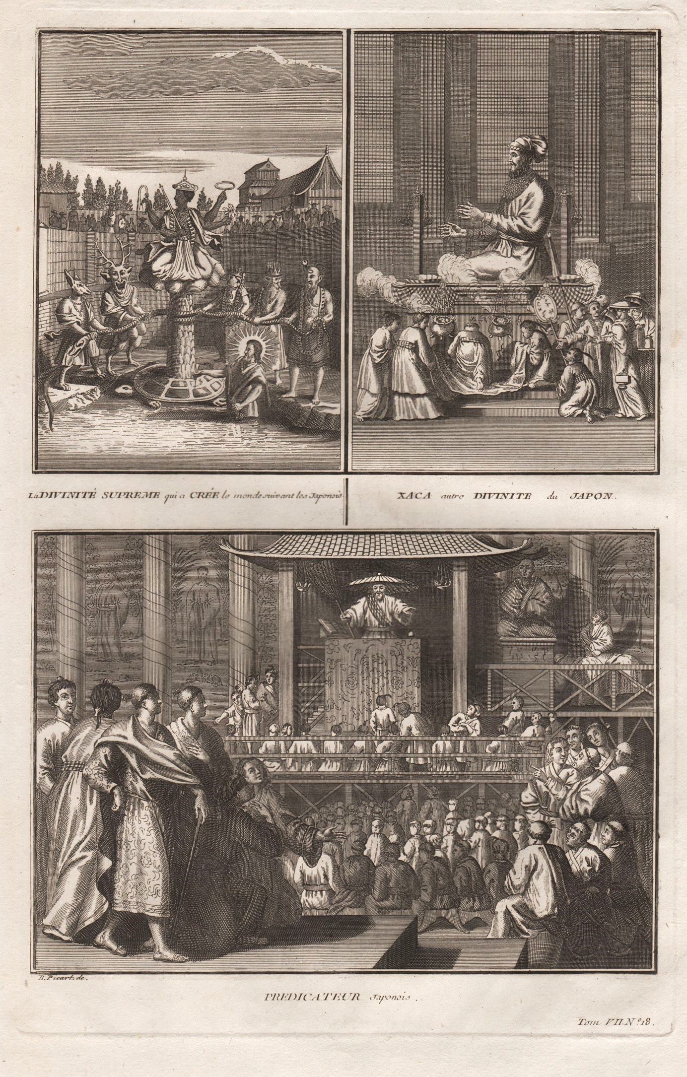 "La Divinite Supreme qui a Cree le monde suvant les Japonois. / Xaca ...