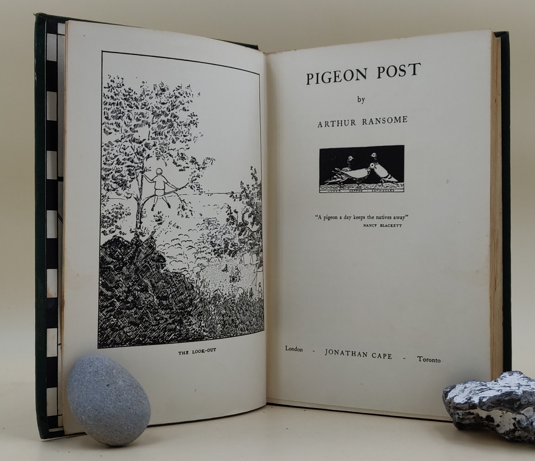 Pigeon Post by Ransome, Arthur: Very Good Hardcover (1936) 1st Edition ...