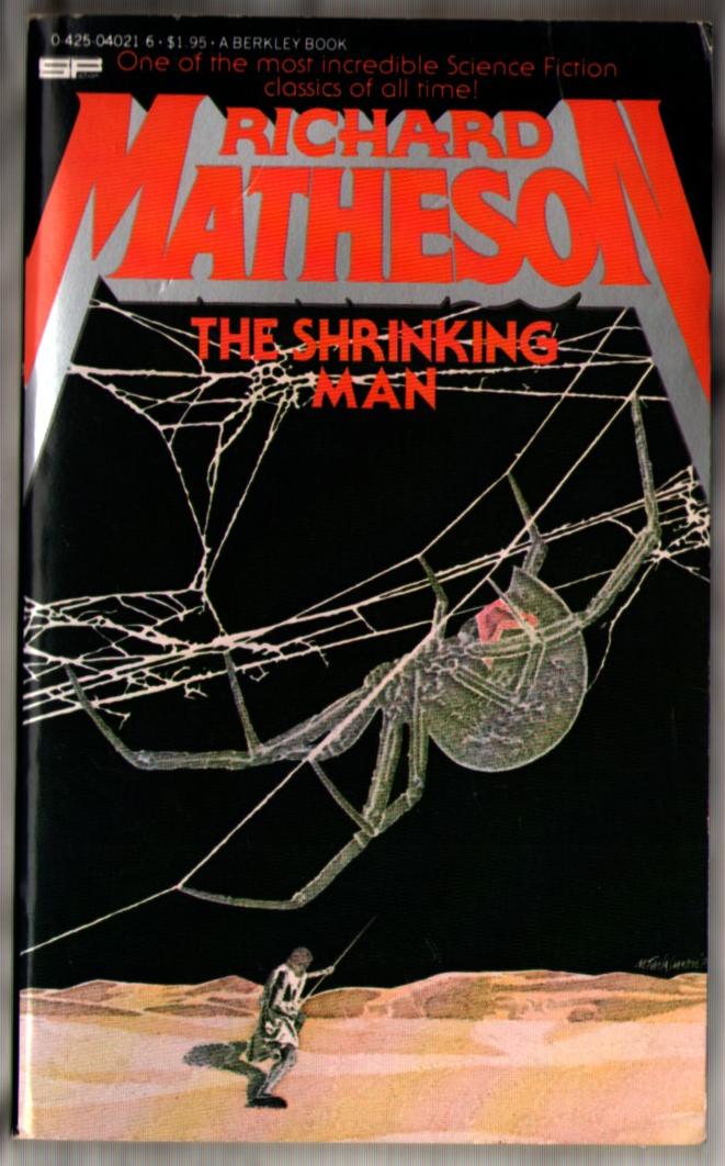The Shrinking Man by Matheson, Richard: paperback (1979) Reprint ...