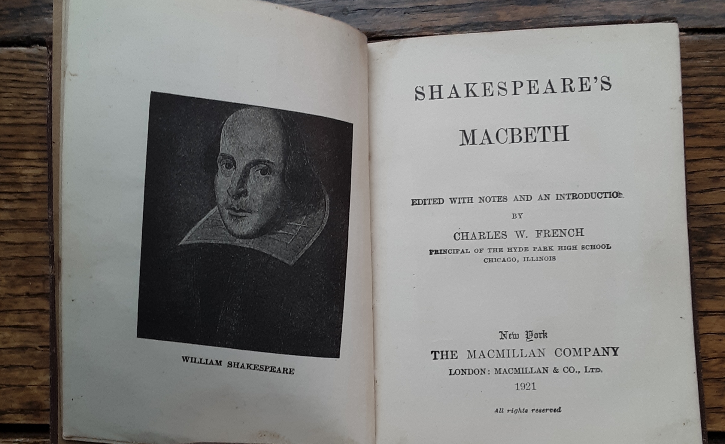 Shakespeare's Macbeth Macmillan Pocket Classic by French, Charles W ...