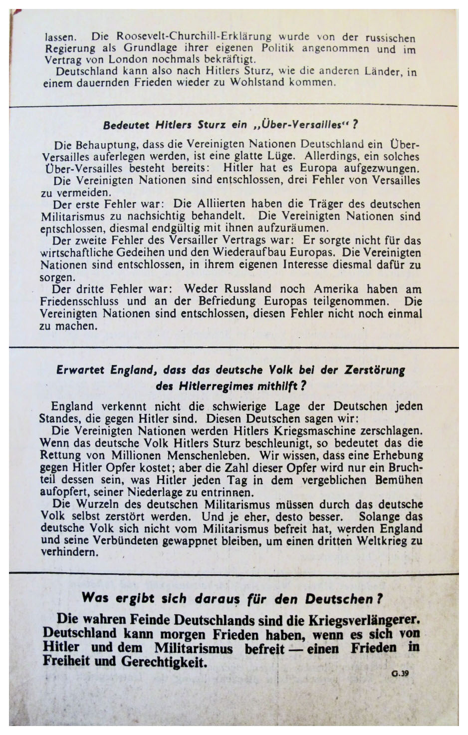 Allied Propaganda - Airdrop Leaflets von N/A: Manuskript ...