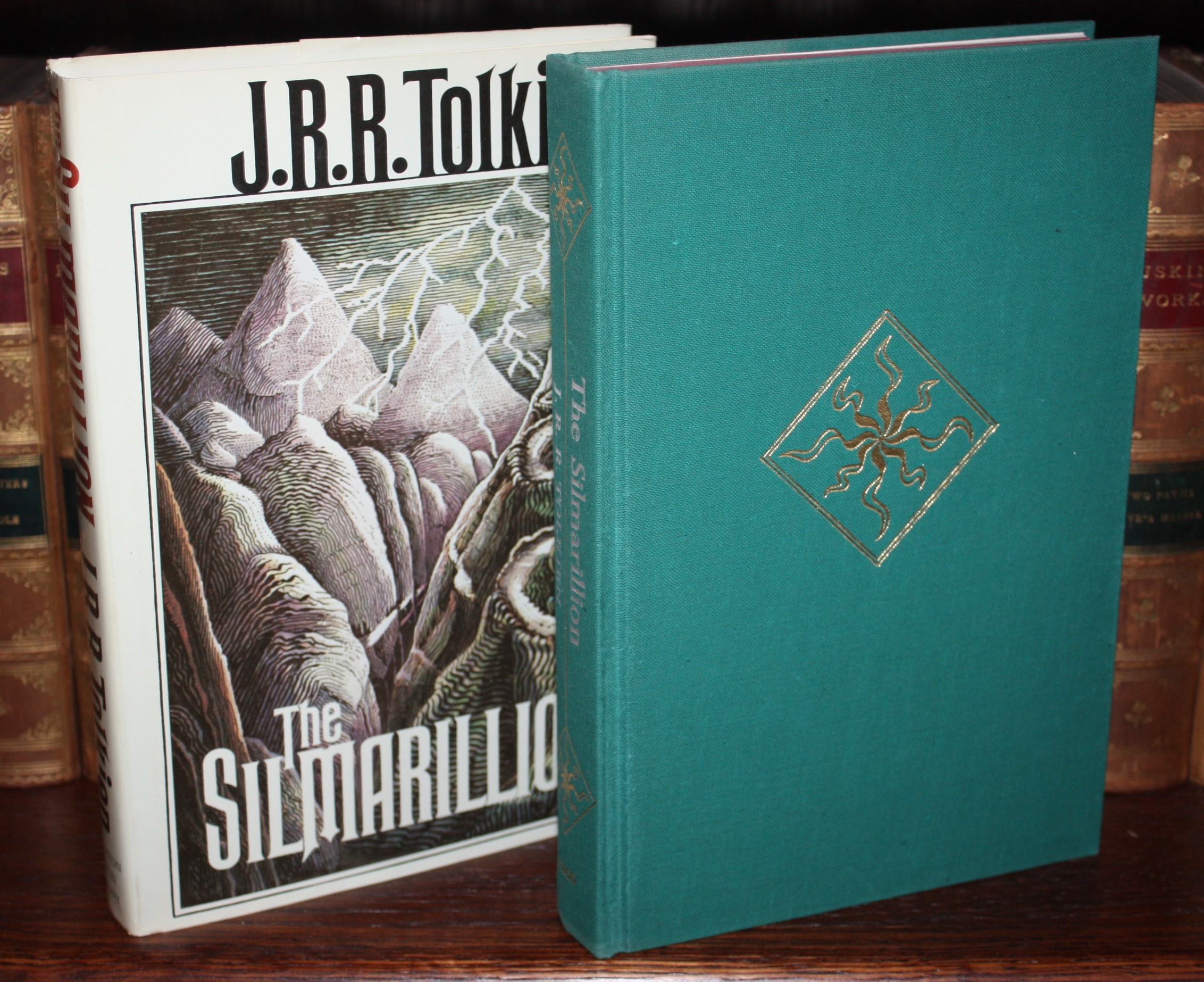 THE SILMARILLION {F/F 1st US Edition, 1st State with all points present ...
