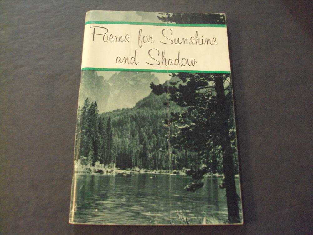 Vintage Issue Poems for Sunshine and Shadow 1962 Print: (1962) Magazine ...