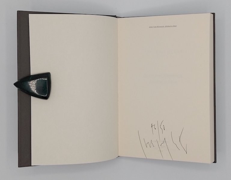 Letters from Wittgenstein, Abridged in Ghent von KOSUTH Joseph: As New ...