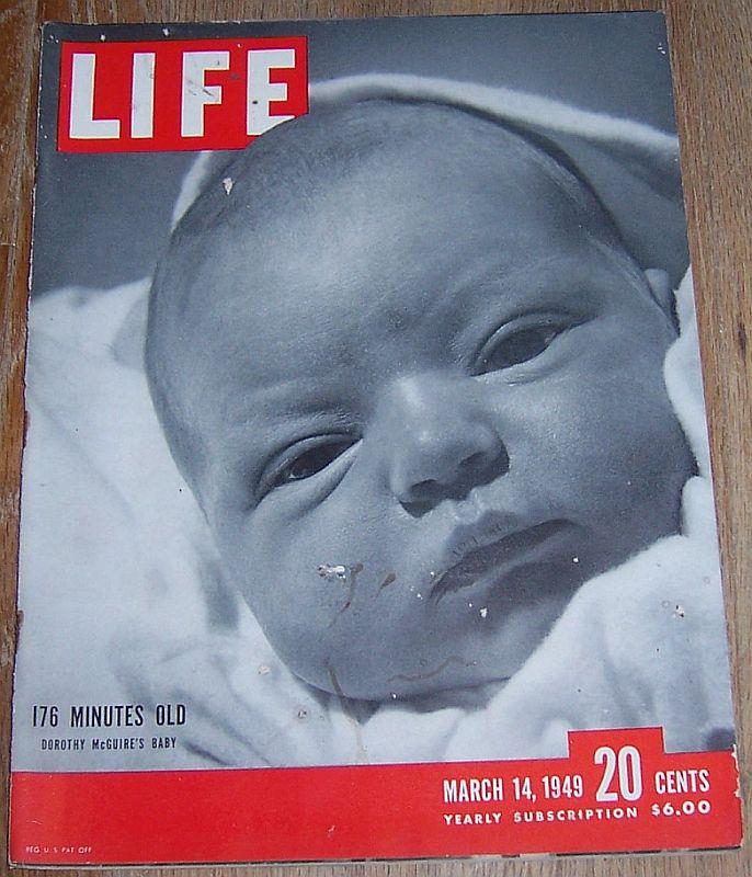 LIFE MAGAZINE MARCH 14, 1949 by Life Magazine: (1949) Magazine ...