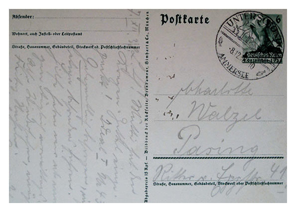 Wir Danken Unserm Fuhrer - Colour Postkarte by N/A: Manuscript / Paper ...