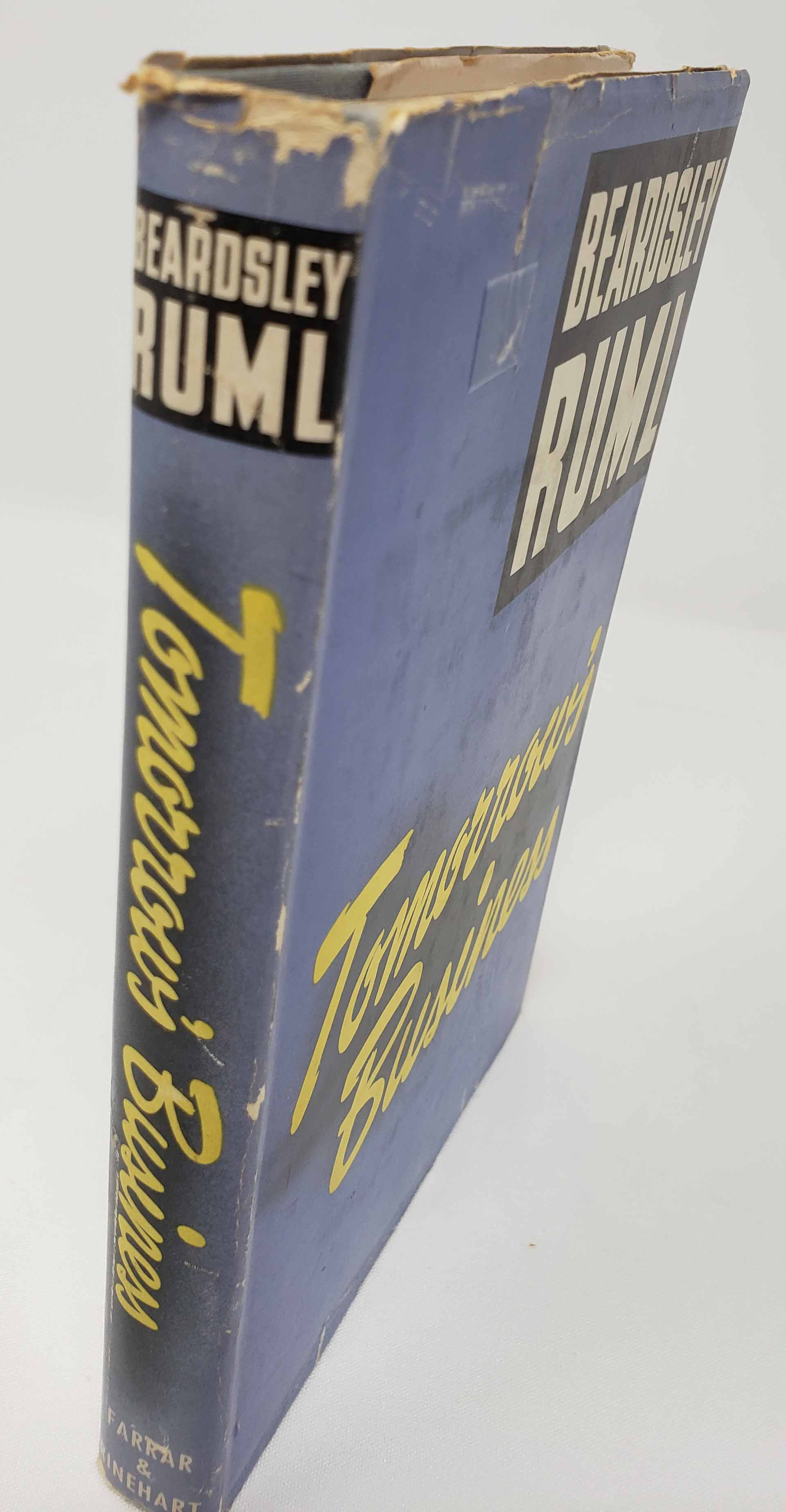 Tomorrow's Business par Ruml, Beardsley: Near Fine Hardcover (1945) 1st ...