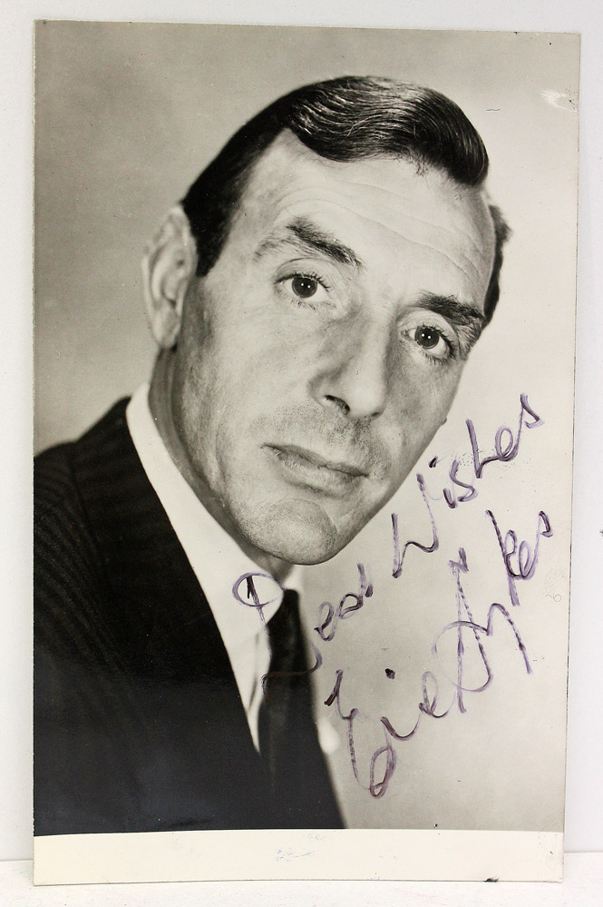 An Original Signed and Inscribed Photograph Card from Eric Sykes by ...