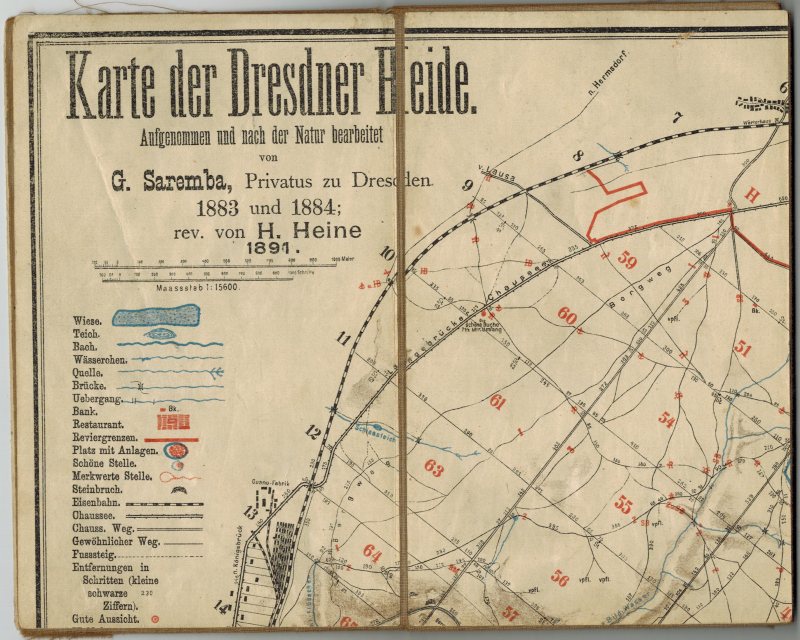 karte dresdner heide - ZVAB